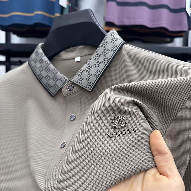 Elite Dynamic Wave Polo T-Shirt: Effortless Motion in Every Thread ...